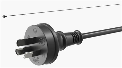 유형 I 전기 플러그 접지형 고정형 3d 모델 39 Max Free3d