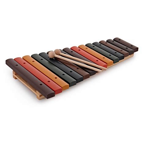 15 Key Colourful Xylophone With Mallets By Gear4music At Gear4music