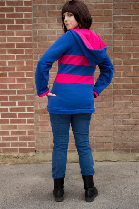Undertale Frisk Inspired Cosplay Hoodie Etsy