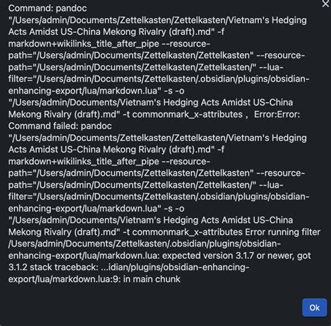 Help Problem With Exporting Live Citations Using Enhancing Export And