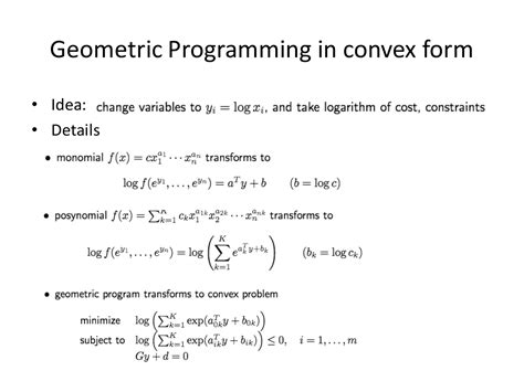 Convex Optimization Methods Pdf Physics Science