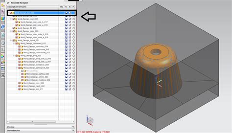 tutorial unigraphics nx mold design section 4 mold coordinate system