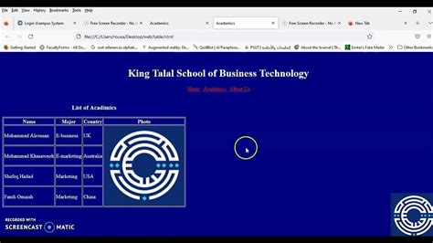 Table Part 2 Youtube