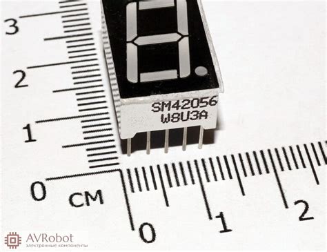 Индикатор 5161bs 056 общий анод красный купить цена 7621