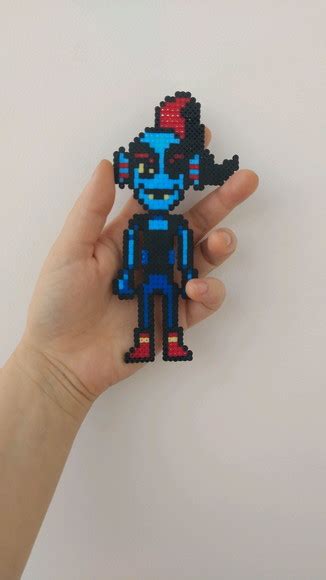 Kit Undyne Cora O Alma Laranja Undertale Pixel Art Elo