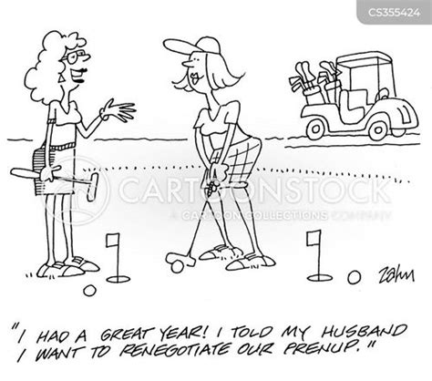 Women Golfers Cartoons And Comics Funny Pictures From Cartoonstock