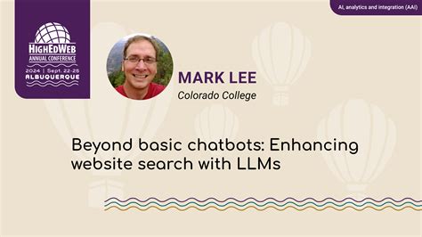 beyond basic chatbots enhancing website search with llms membership