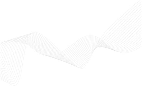 Premium Vector Abstract Line Wave Element White Background Wave Line