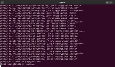 Fontconfig Error Cannot Load Default Config File · Issue 465