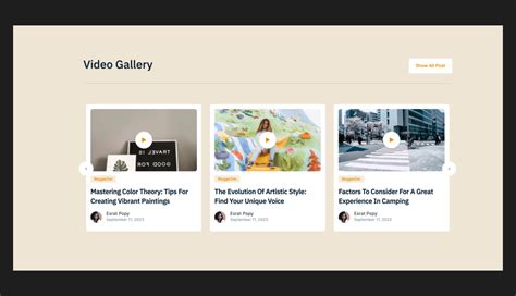 Bloggerzen Blogging Website Template For Elementor Post Slider Section Templately
