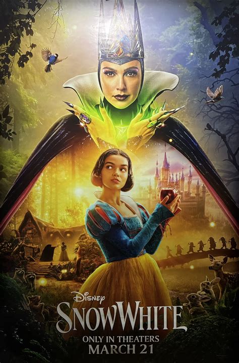 Snow White 2025 Rachel Zegler Gal Gadot Emilia Faucher Unfolded Subw