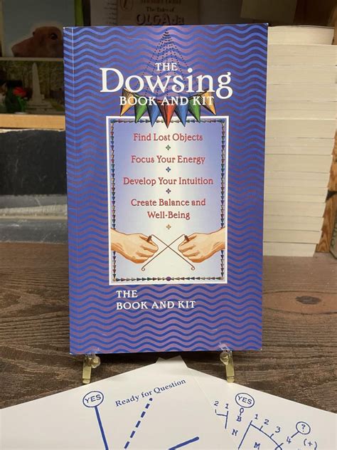The Dowsing Book And Kit Walter Woods Marin Gazzaniga 1st Printing