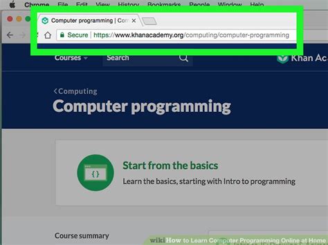 How To Learn Computer Programming Online At Home With Pictures