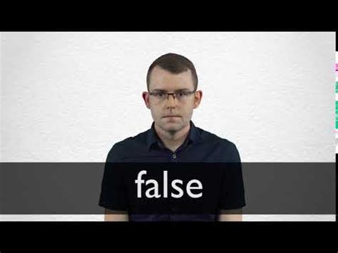 FALSE Definition In American English Collins English Dictionary