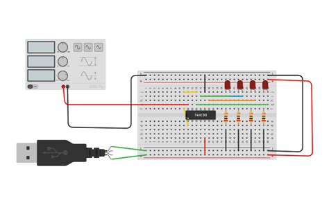Circuit Design Contatore Tinkercad