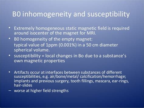 Distortion Artifacts In Mri And Their Correction