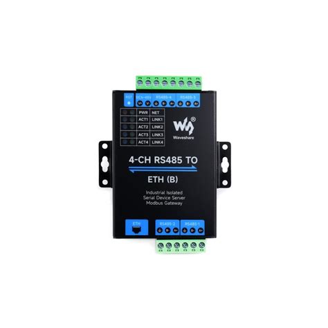 Industrial 4 Channel RS485 To Ethernet Converter B Waveshare 26360 Kamami On Line Store