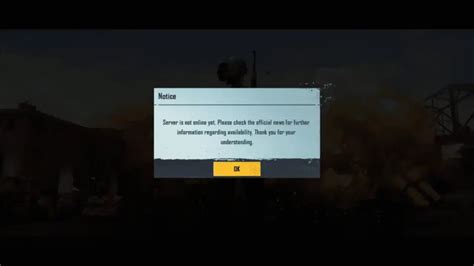 BGMI Server Is Not Online Yet Please Check The Official News For Further Information Regarding