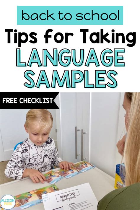 7 Language Sampling Ideas Language Speech And Language Slp Resources