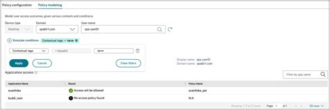 Policy Modeling Tool Citrix Secure Private Access™ Hybrid Deployment