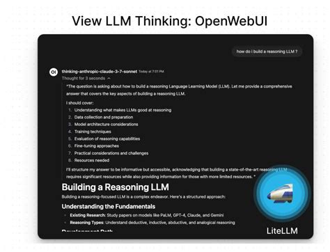 Litellm Yc W23 V1633 Brings Support For Viewing Llm Thinking Stream