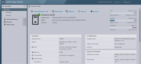 Running Nested Vmware Esxi 90 Host Under Kvm Hypervisor Openterpriseit