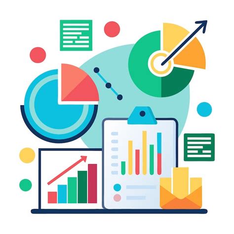 Premium Vector Statistics Icon Collection Vector And Illustration Containing Graph