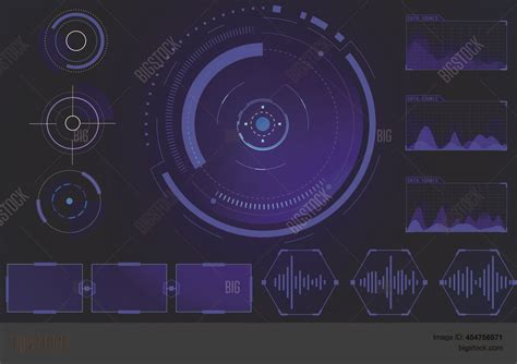 Hud Futuristic Vector And Photo Free Trial Bigstock