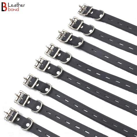 Bondage Belt Set Black 8 Belts Bdsm Restraint Tie Up Belts Leather Bond