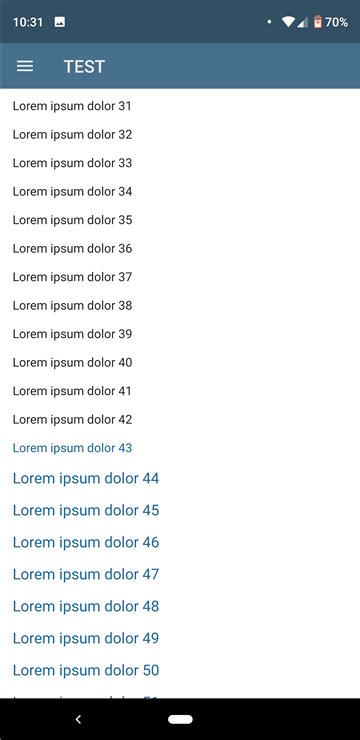 Kb 1996 Rich Text Size And Color Not Consistent On Android With A
