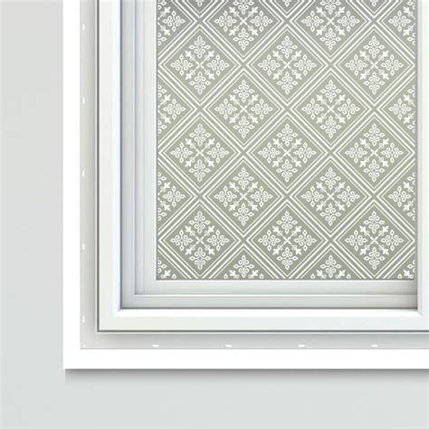 Victorian Theme Window Film Glass Covering Daphne Active Window Films
