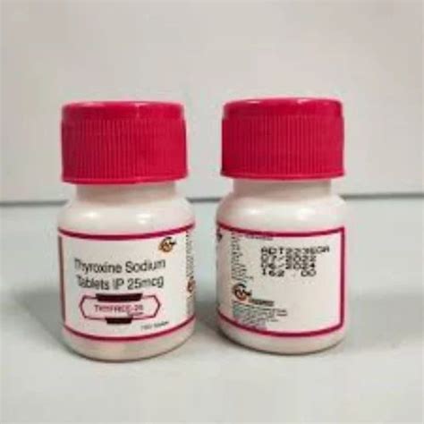 Thyroxine Sodium Tablets Strength 0125 Mcg At ₹ 100bottle In Pune