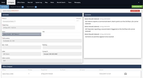 Dispatching Calls For Service