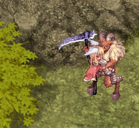 Rule 34 Animated Baphomet Baphomet Ragnarok Online Blonde Hair Female Lord Knight Lord