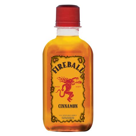 Fireball Hot Cinnamon Blended Whisky 100ml 33 Proof Alcohol Fast