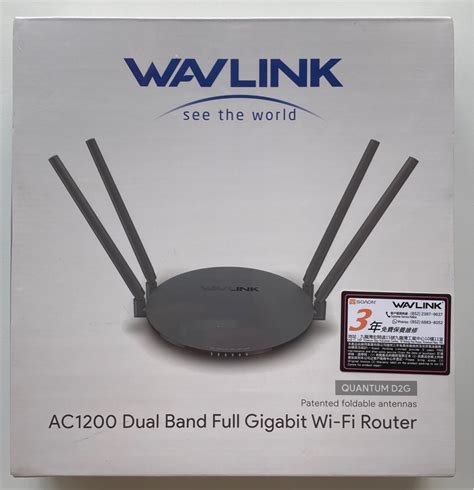 Wavlink Ac Dual Band Full Gigabit Wi Fi Router