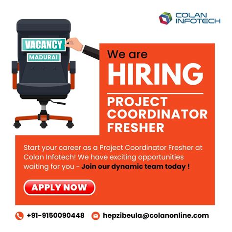 Projectcoordinator Freshgraduates Techcareer Entryleveljobs