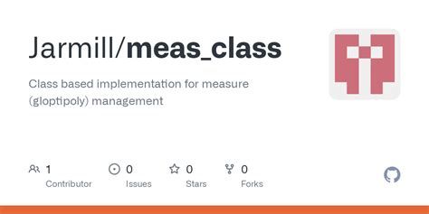 Github Jarmillmeasclass Class Based Implementation For Measure