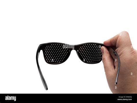 Pin Hole Sunglasses Anti Myopia Glasses For Vision Correction
