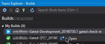Visual Studio Reconcile TFS Gated Build Closes All Open Documents