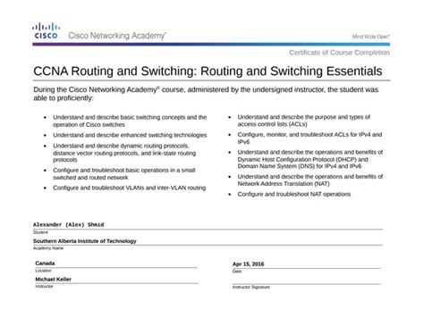 Ccna Routing And Switching Routing And Switching Essentials Ppt