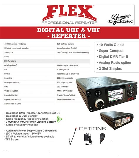 Flex Professional Repeater Comm Tech Inc Flex Professional Repeater Comm Tech Inc