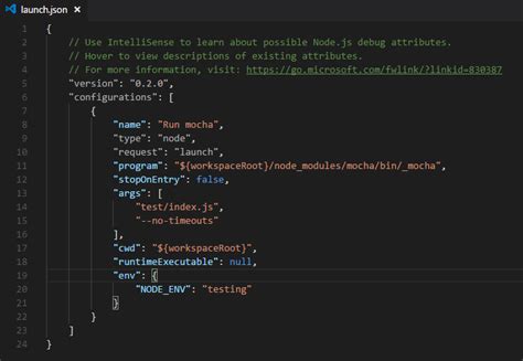 Vscode下调试mocha测试用例 Think8848 博客园