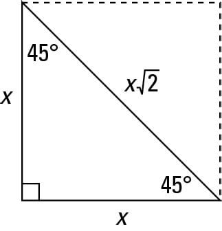 Identifying The 45 45 90 Degree Triangle Dummies