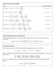Ap Calculus AB Bc Formula And Concept Cheat Sheet Download Printable PDF Templateroller