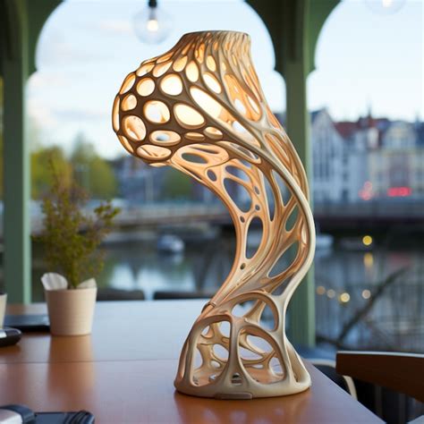 Premium Ai Image Desk Lamp Neuron Beautiful Image Ai Generated Art