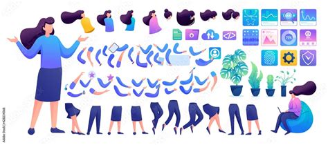 Constructor For Creating A Young Girl N10 Create Your Own Character With A Set Of Hands And