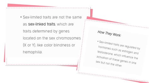 Sex Limited Traits Genes That Express In One Gender PPT Pptx Endocrine And Metabolic Diseases