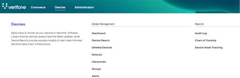 Verifone Central Verifone Central Verifone Developer Portal