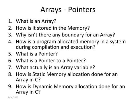 1 C Basics For Data Structures Bridge Course Ppt